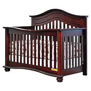 Full Size Conversion Kit Bed Rails for Select AFG Baby Furniture Cribs (Cherry)