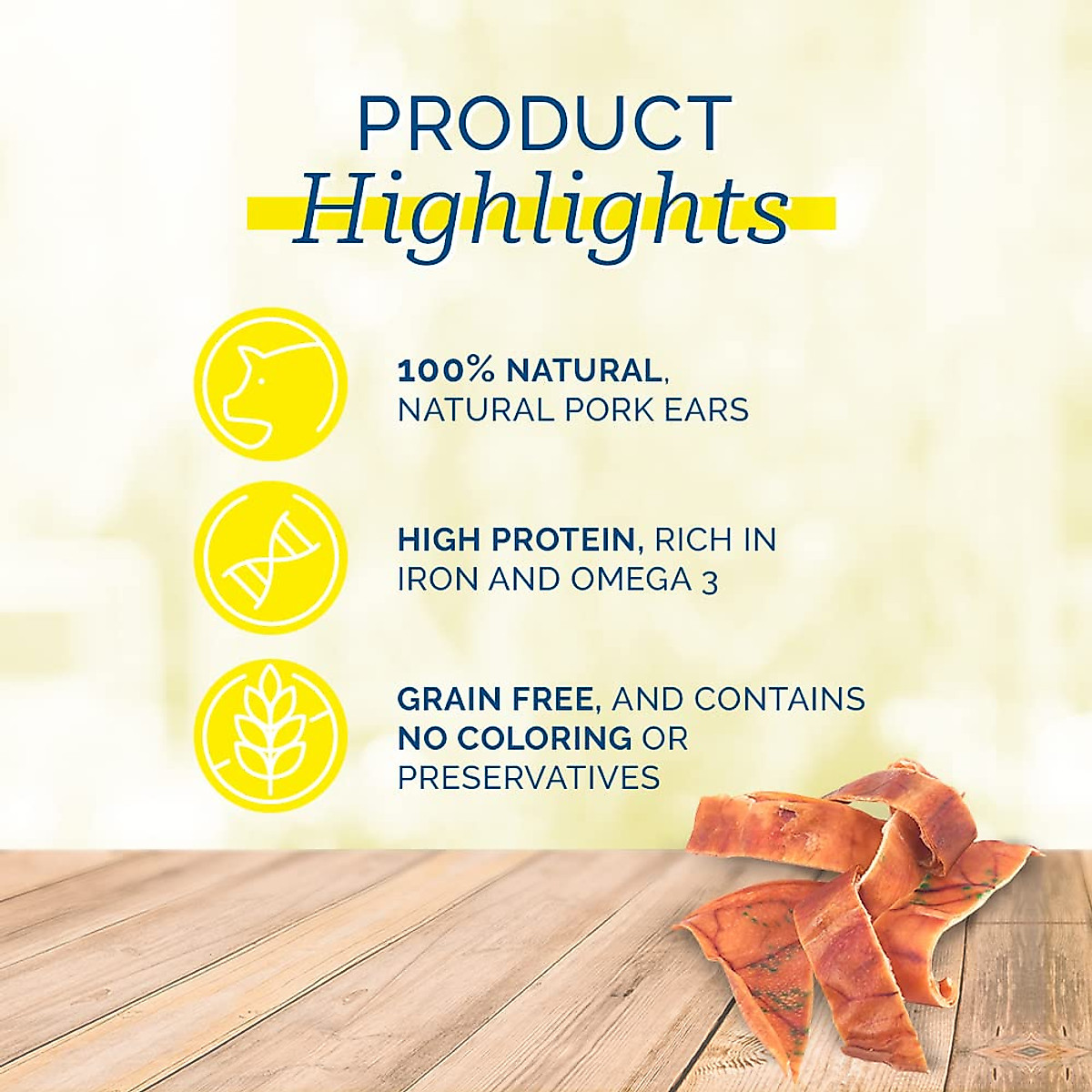 PCI Pet Center Inc. Pigearz 10ct - Natural