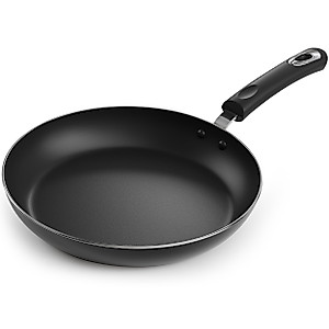 Utopia Kitchen 11 Inch Nonstick Frying Pan - Induction Bottom - Aluminum Alloy and Scratch Resistant Body - Riveted Handle (Grey-Black), Pack of 4