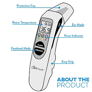 Care Touch MFT-09 Digital Thermometer, Shape