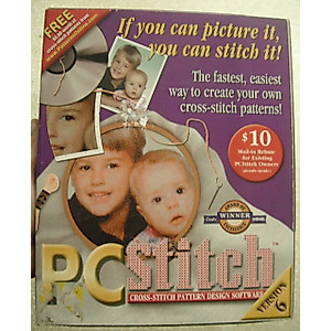 PC STITCH - CROSS STITCH PATTERN DESIGN SOFTWARE -Version 6