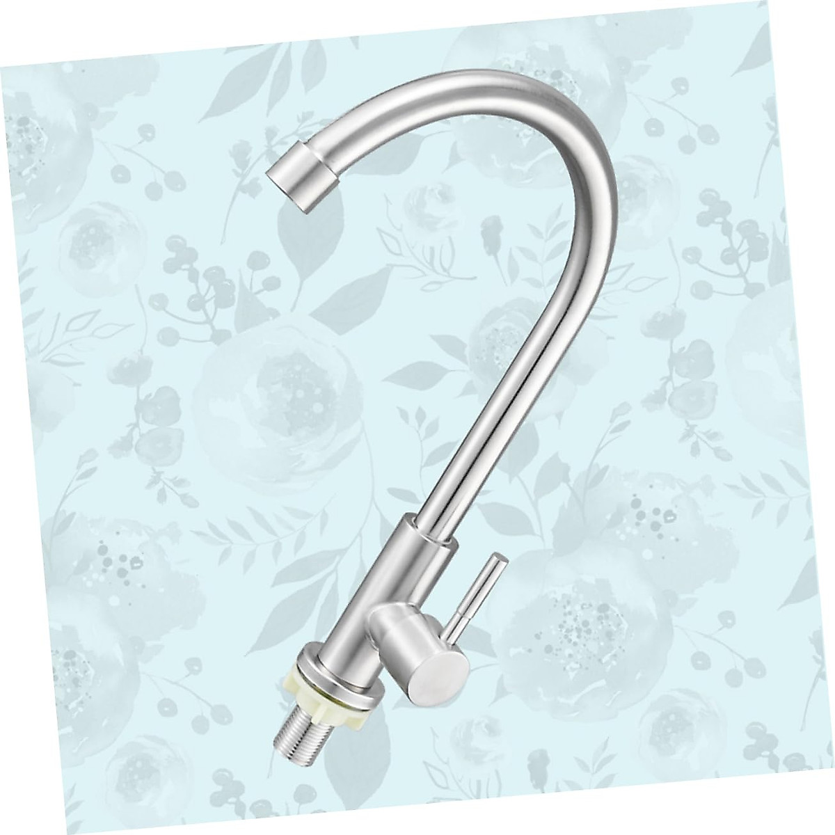 Gadpiparty Waterfalls Outdoor Kitchen Water Faucet Spaghetti Spoon Server Sink Faucets Waterfall Bath Taps Outdoor Faucets Kitchen Water Tap Outdoor Hose Faucet Single Cold Faucet Vertical