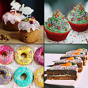 TACOMEGE Christmas Fake Candy Sprinkles for Resin / Slime / Crafts, Simulated Sweet Sugar for Play Food … (Color-2)