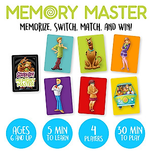 AQUARIUS - Scooby-Doo Memory Master Card Game