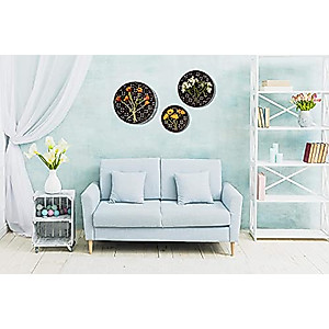 Tobacco Basket for home decor – Create a Simple & Clean Modern Look – Hang on The Wall for Instant Warmth & Depth – Get Creative with these tobacco baskets & Have Some Fun with Your Home Decoration