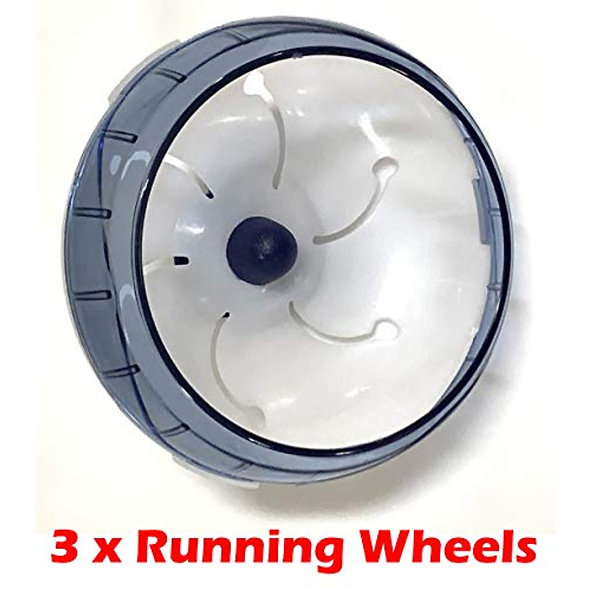 4-Levels Sparkle Clear Hamster Mice Mouse Cage with Large Top Exercise Ball 25" Height