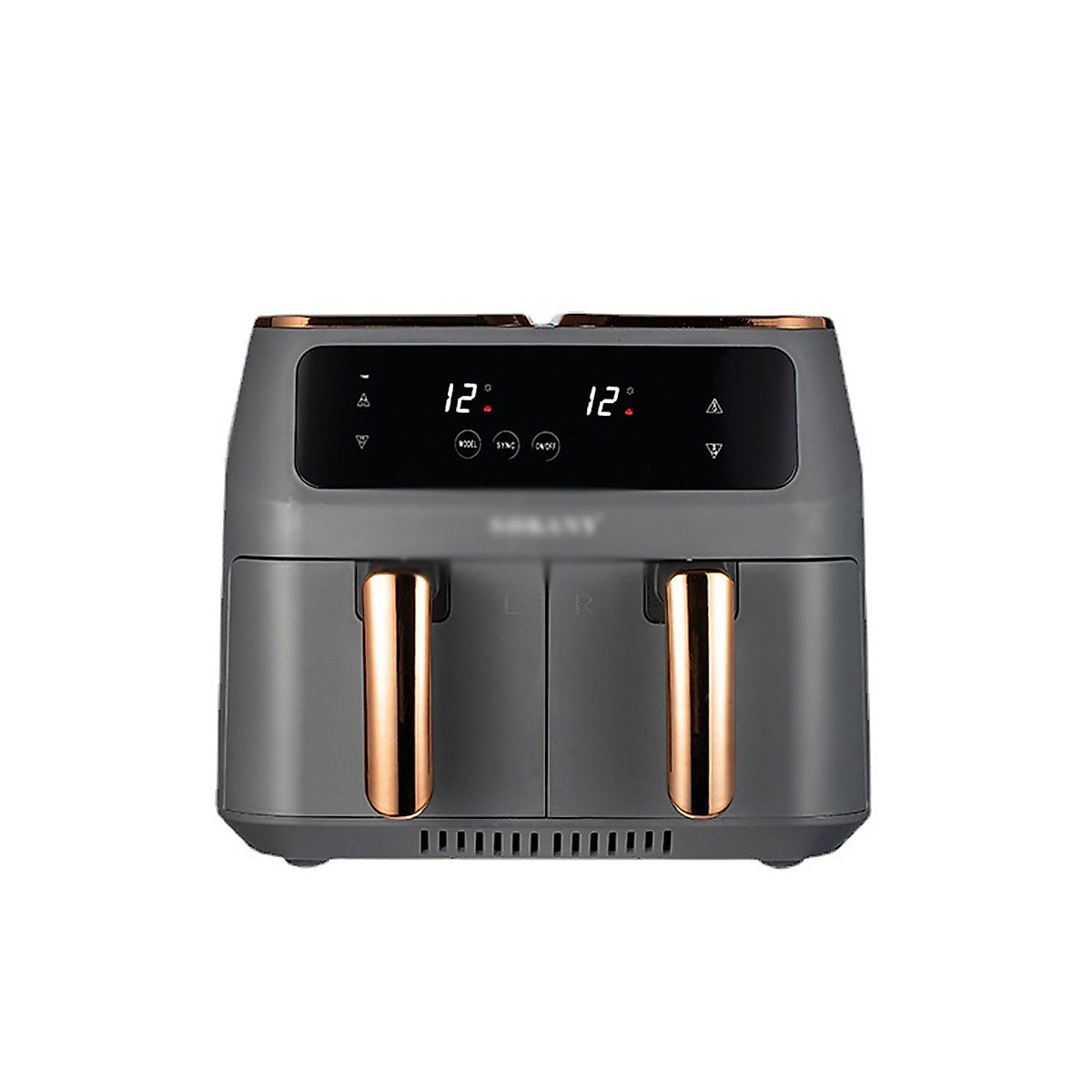 8l/2.1 Gallon Oil-free Air Fryer Multifunctional Automatic French Fries Machine Double-pot Large Capacity Air Fryer