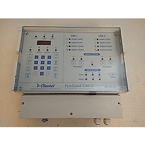 Used Compatible with Clarks PyroGuard CXC-2 System Console Controller Compatible with Box
