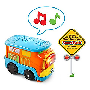 VTech Go! Go! Smart Wheels Motorized Freight Train with Cargo Car