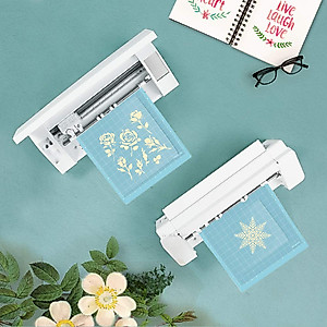 REALIKE 12x12 Cutting Mat for Silhouette Cameo 3/2/1 (3 Mats - StandardGrip, LightGrip, StrongGrip), Gridded Adhesive Non-Slip Cut Mat for Crafts, Quilting, Sewing, Scrapbooking and All Arts