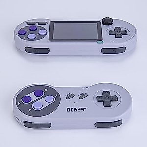 Data Frog SF2000 Handheld Arcade Game Console for Kids Adults, 3-inch IPS Screen Retro Video Gaming Console, Dual-core CPU Dual-Player Mode Video Game Console