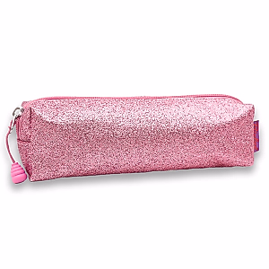 Bixbee Kids Pencil Case, Pencil Box for Girls & Boys with Easy Open Zipper & Storage for Pens, Pencils, Art & School Supplies, Water Resistant Pencil Pouch for Kids and Students - Sparkalicious Pink