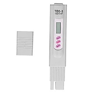 01 Tds Meter, LCD Digital Water Test Meter 1Ppm Resolution 5 Minutes Automatic Shutdown 3 Measurement Modes for Drinking Water for Aquarium Swimming Pool