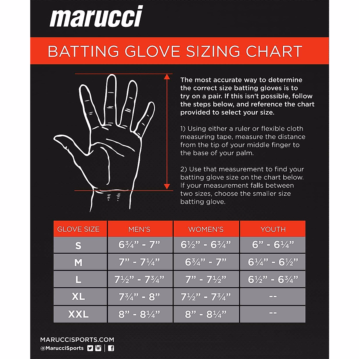 Marucci 2021 PITTARDS Reserve Adult Batting Gloves, Royal Blue, Adult XX-Large