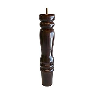 12" Wood Turned Tapered Furniture Legs - Set of 4