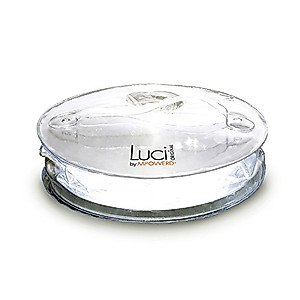 MPOWERD Luci - The Original Inflatable Solar Light, Clear Finish