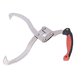 Shanrya Log Tongs, Labor Saving Practical Logging Tongs Manual for Garden Wood Handling