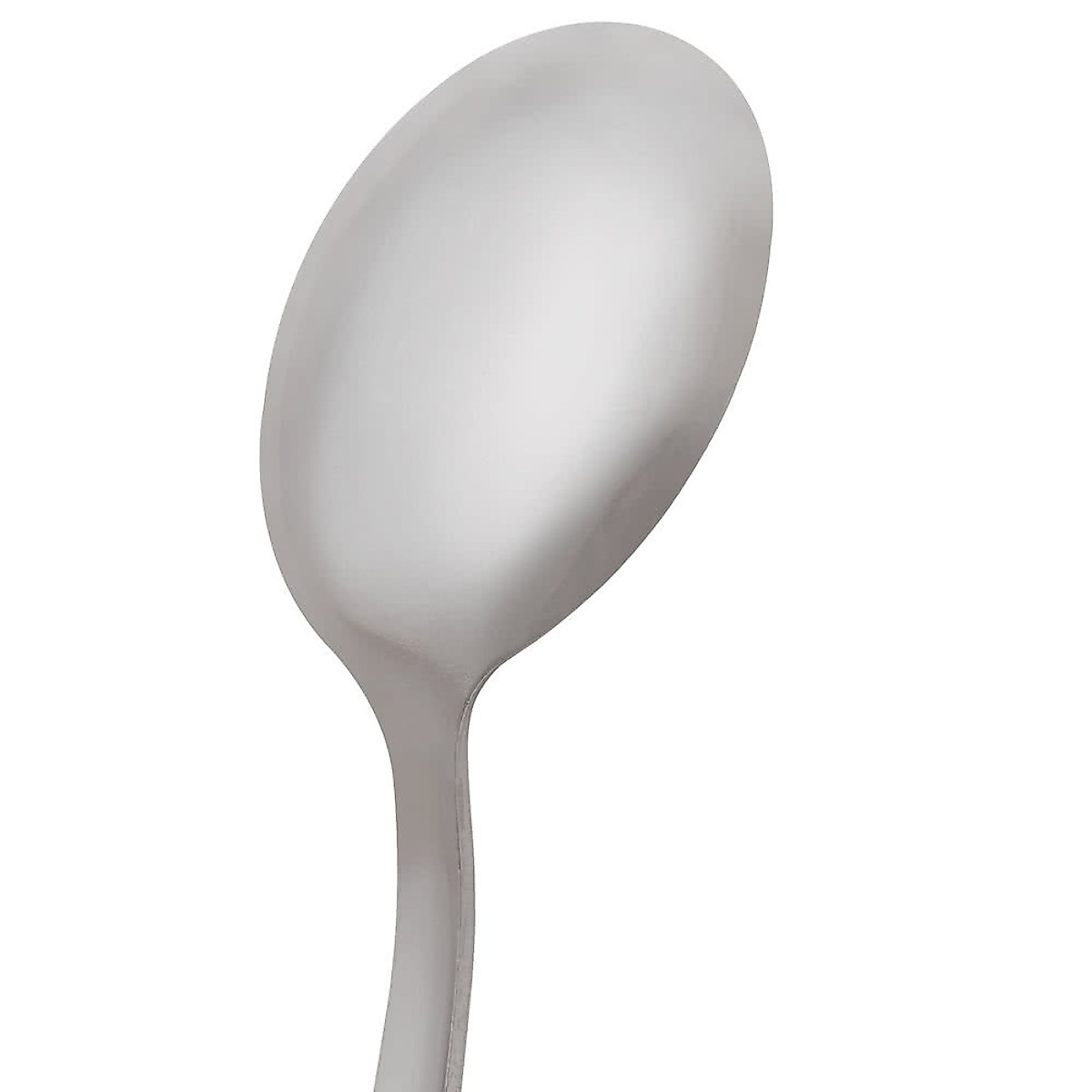 (Set of 72) Grosseto Bouillon Spoons, 6-Inch 18/0 Stainless Steel Round Bowl Soup Spoons for Restaurant/Catering, Commercial Quality Silverware Flatware Set