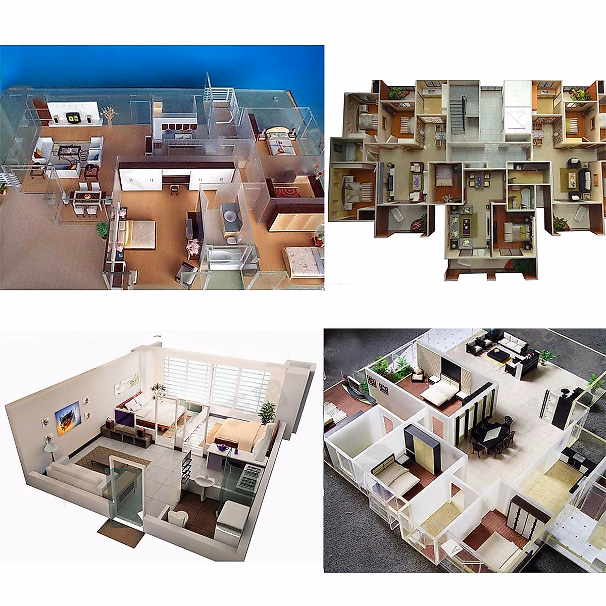 10Pcs White Plastic Rods Round Solid Bar DIY Model Material ABS Round Stick for DIY Sand Table Model, DIY Toys Doll House, DIY Scene Making, Building Making, Length 250mm, Diameter 1mm to 6mm Option