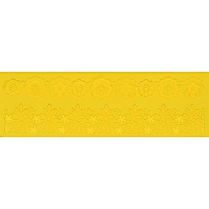 Global Sugar Art Blossoms & Vines Silicone Lace Mat by Chef Alan Tetreault