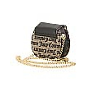 Juicy Couture New Micro Mini Bag Detachable Dangle Charm Gift Set Black