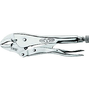 IRWIN VISE-GRIP Original Locking Pliers with Wire Cutter, Curved Jaw, 10-Inch (502L3)