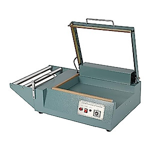 Commercial Heat Shrink Wrap Sealing Machine, Commercial L-Bar Sealer Film Packing Machine Sealing Size 19x13 Inches For Market Store 110V