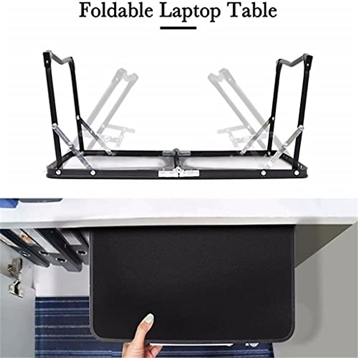 FEER Lifting Computer Desk Rolling Table Desk with Adjustable Height Laptop Notebook Swivel Desk with 5 Wheels Leg Table (Color : E, Size