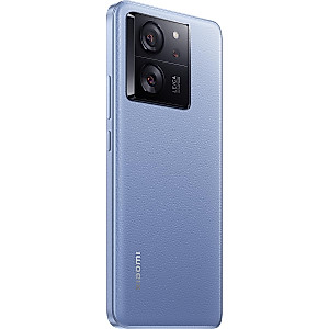 Xiaomi 13T Leica 5G + 4G LTE (256GB+8GB) Global ROM Unlocked Worldwide (Tmobile Mint Tello Global) 50MP Triple Pro Leica Camera 6.67" 144Mhz + (w/Fast 51w Car Charger) (Alpina Blue Global ROM)