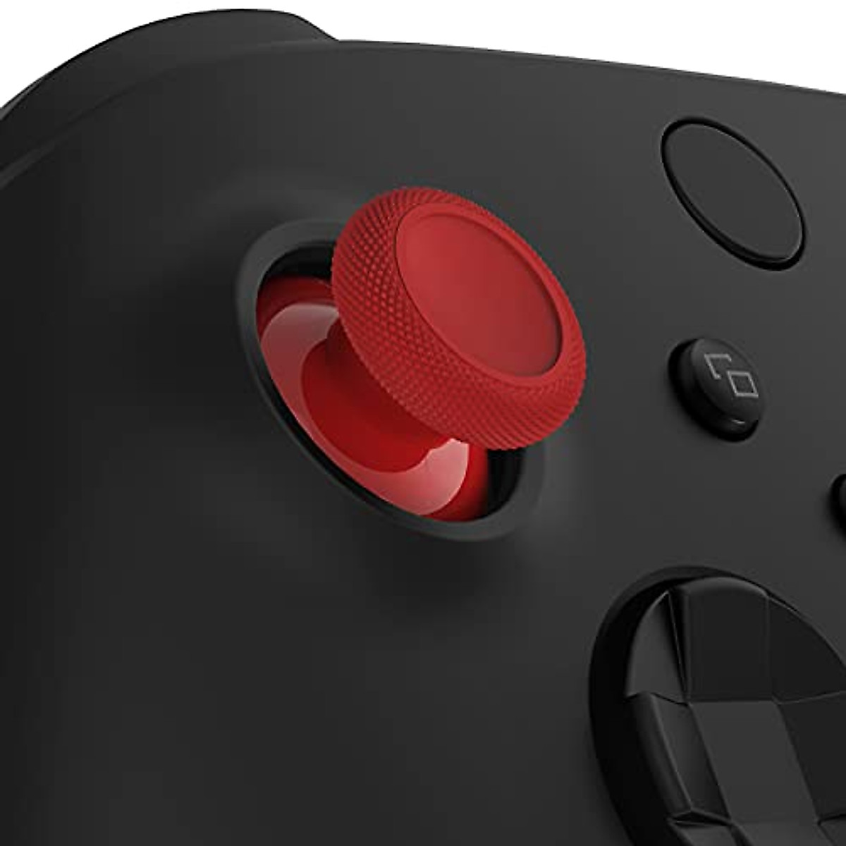 eXtremeRate Carmine Red Replacement Thumbsticks for for Xbox Series X/S Controller, for Xbox One Standard Controller Analog Stick, Custom Joystick for Xbox One X/S, for Xbox One Elite Controller