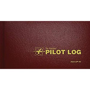 The Standard Pilot Log (Burgundy): ASA-SP-40 (Standard Pilot Logbooks)