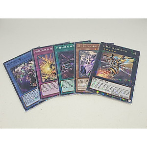 ARTDUEL Yugioh Card Sleeves Deck Protector Mini Size Shield - Diamond Effect Holographic Clear