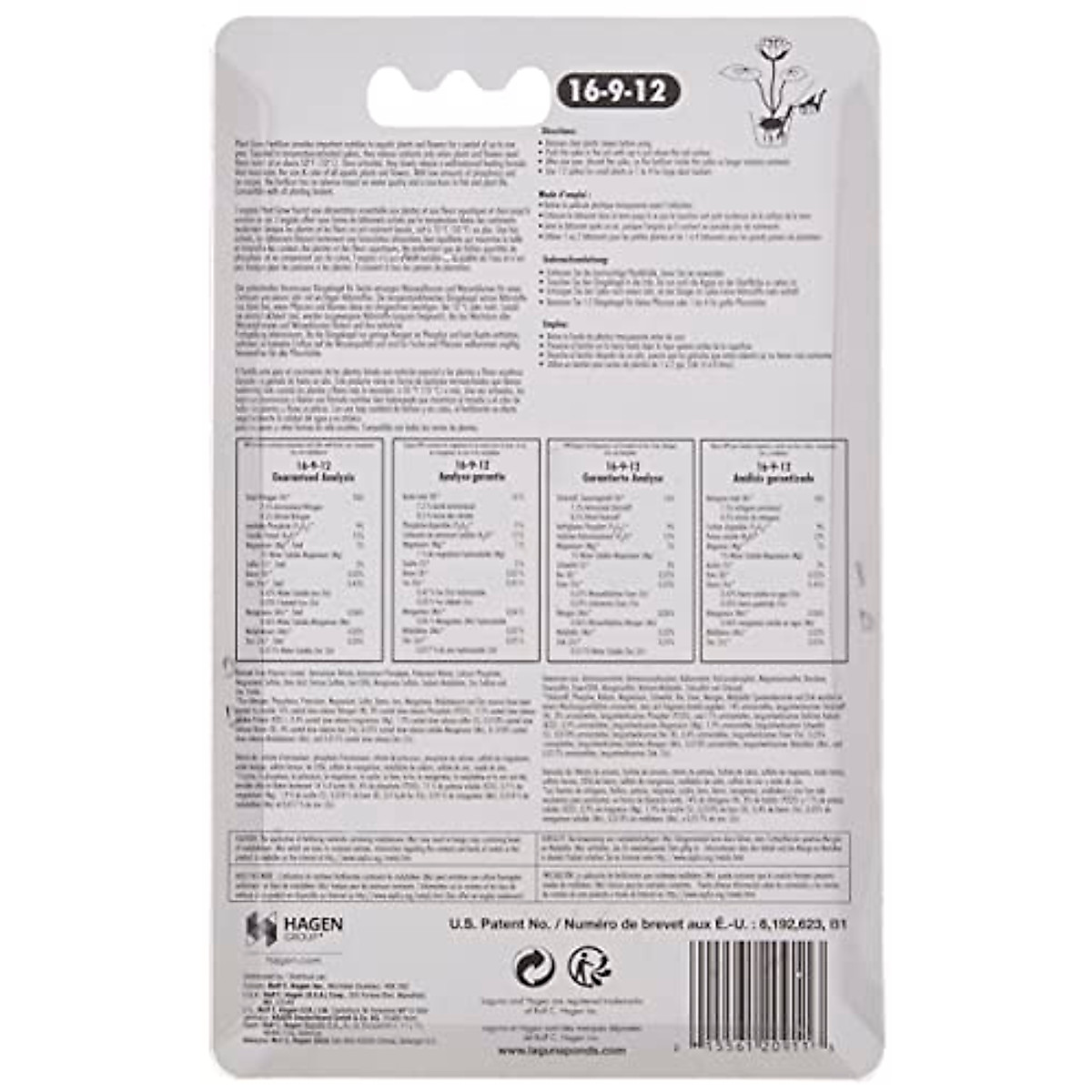 Laguna Once-A-Year Mini Fertilizer Spike, Aquatic Plant - 6-Pack