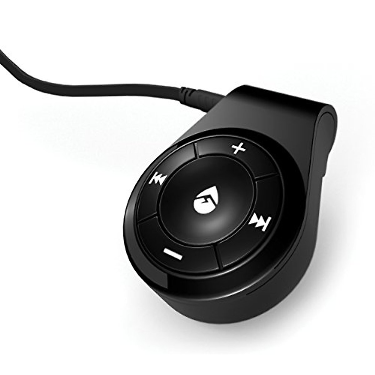 ECOXGEAR Bluetooth Headphone Adapter with Controls, Play, Control & Talk on Your Smartphone Without Wires - Black