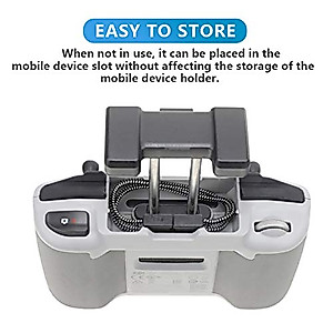 Hanatora 11.8 Inch USB C to iOS RC-N1 Remote Controller Cable for DJI Mavic 3/3 Classic,Air 2/2S,Mini 2/2 SE/3 Pro,Nylon 1FT OTG Long Tablet Extension RC Data Cord Accessories(iOS Connector)