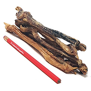 ValueBull Lamb Pizzle Sticks, 120 Count Bulk Pack - Natural Dog Treats, Grass-Fed