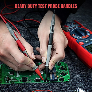 AstroAI 4000 Counts Digital Clamp Meter+Multimeter Test Leads Kit,