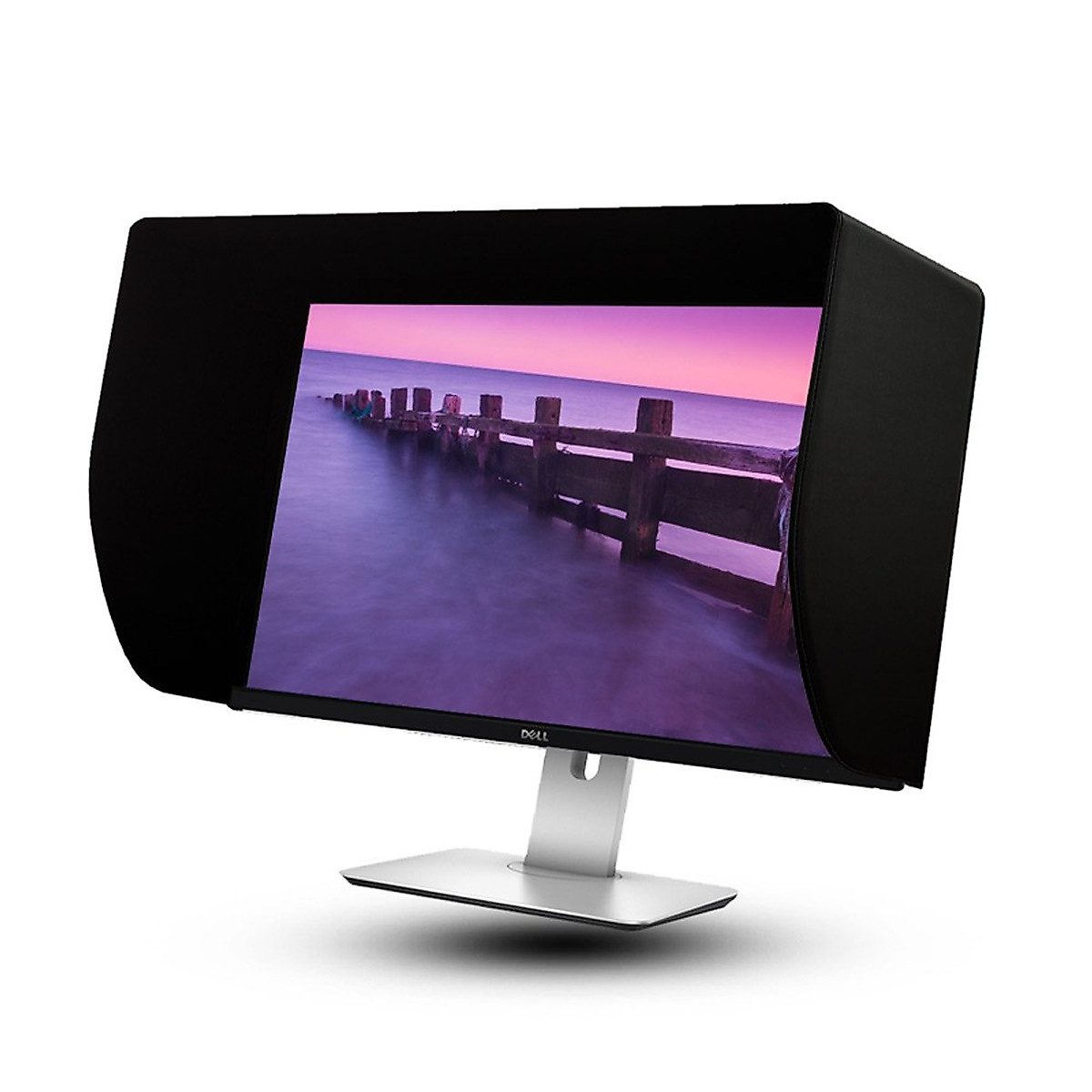 iLooker-27S 27 inch Ultr-Slim Frame LCD LED Video Monitor Hood Sunshade Sunhood for Dell HP Viewsonic Philips Samsung LG EIZO NEC ASUS ACER BENQ AOC Lenovo, Fits Monitor Frame Width 610-630mm