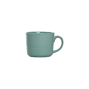 10 Strawberry Street Double Line 16 Piece Dinnerware Set, Seafoam