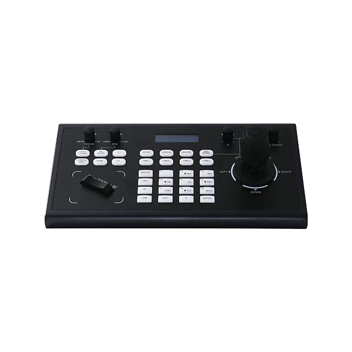 Zowietek PTZ Camera 4D Joystick Controller PoE| PTZ Universal Keyboard | Visca PELCO-D/P | RS232 RS422 RS485 | Controller for NDI PTZ Camera Live Streaming in Church, Meeting, Video Conference