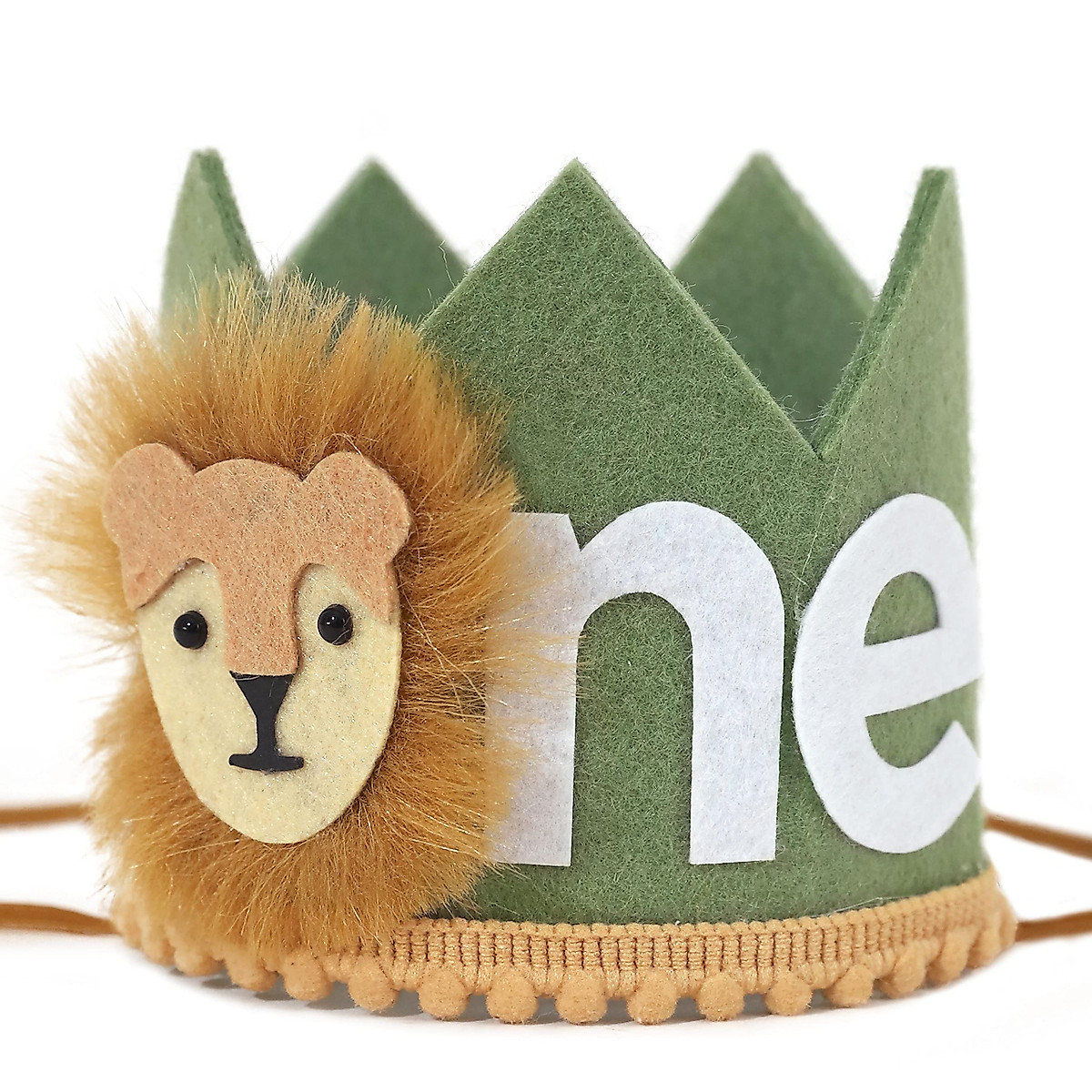 WAOUH Wild One Hat for Party Supplies - Green (Birthday Crown, Where The Wild Things Are Birthday, Children, Small, Hand Wash Only, Green)