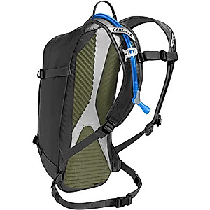 CamelBak M.U.L.E. Mountain Biking Hydration Backpack - Easy Refilling Hydration Backpack - Magnetic Tube Trap - 100 oz., Black