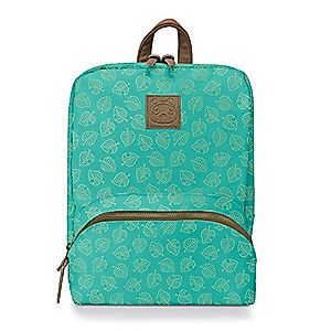 Controller Gear Animal Crossing Nintendo Switch Mini-Backpack (Teal Leaves)