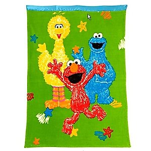 Sesame Street Toddler Blanket - Elmo & Friends