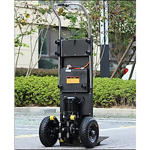 DIOSTA Electric Stair Climbing Hand Trucks Dolly Cart for Moving, 880lb Max Load, 1200W Motor Folding Stair Climber Cart, Powerful Powered Stair Climbing Dolly Heavy Duty