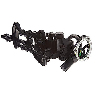 Trophy Ridge Alpha Slide Archery Bow Sight - A-Shaped .019” Single Pin Sight for Unbeatable Visibility, Right Hand