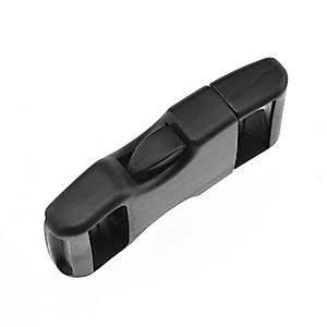 SGH Pro Quick Side Release Buckles 0.75' Wide Dual Adjustable Clips Snaps No Sewing Heavy Duty Plastic 7 Pack Replacement for Nylon Strap Webbing Survival Paracord Backpack Fanny Pack Waist Strap