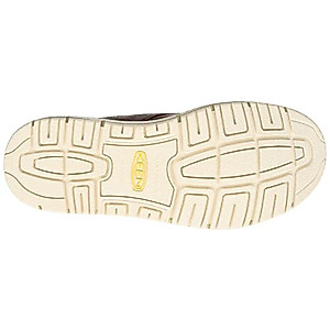 KEEN Utility Men's San Jose Oxford Low Soft Toe Industrial Wedge Work Shoes, Gingerbread/Off White, 11 Wide