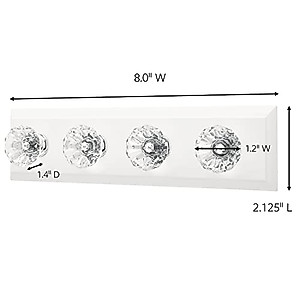 Command HOM-18CR-ES Jewelry and Scarf Rack