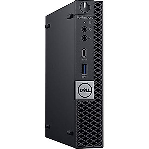 Dell OptiPlex 7060 Micro Form Factor Desktop Computer Intel Core 8th Gen i7-8700T 2.40GHz 6-Core CPU 32GB DDR4-2666MHz Memory 1TB NVMe PCIe SSD Windows 10 Pro